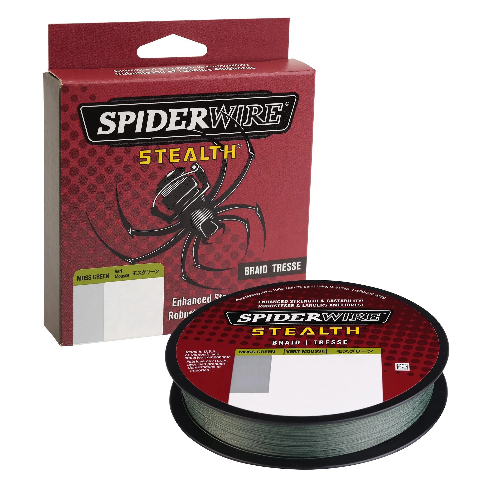 Spiderwire Stealth Line 125yd Moss